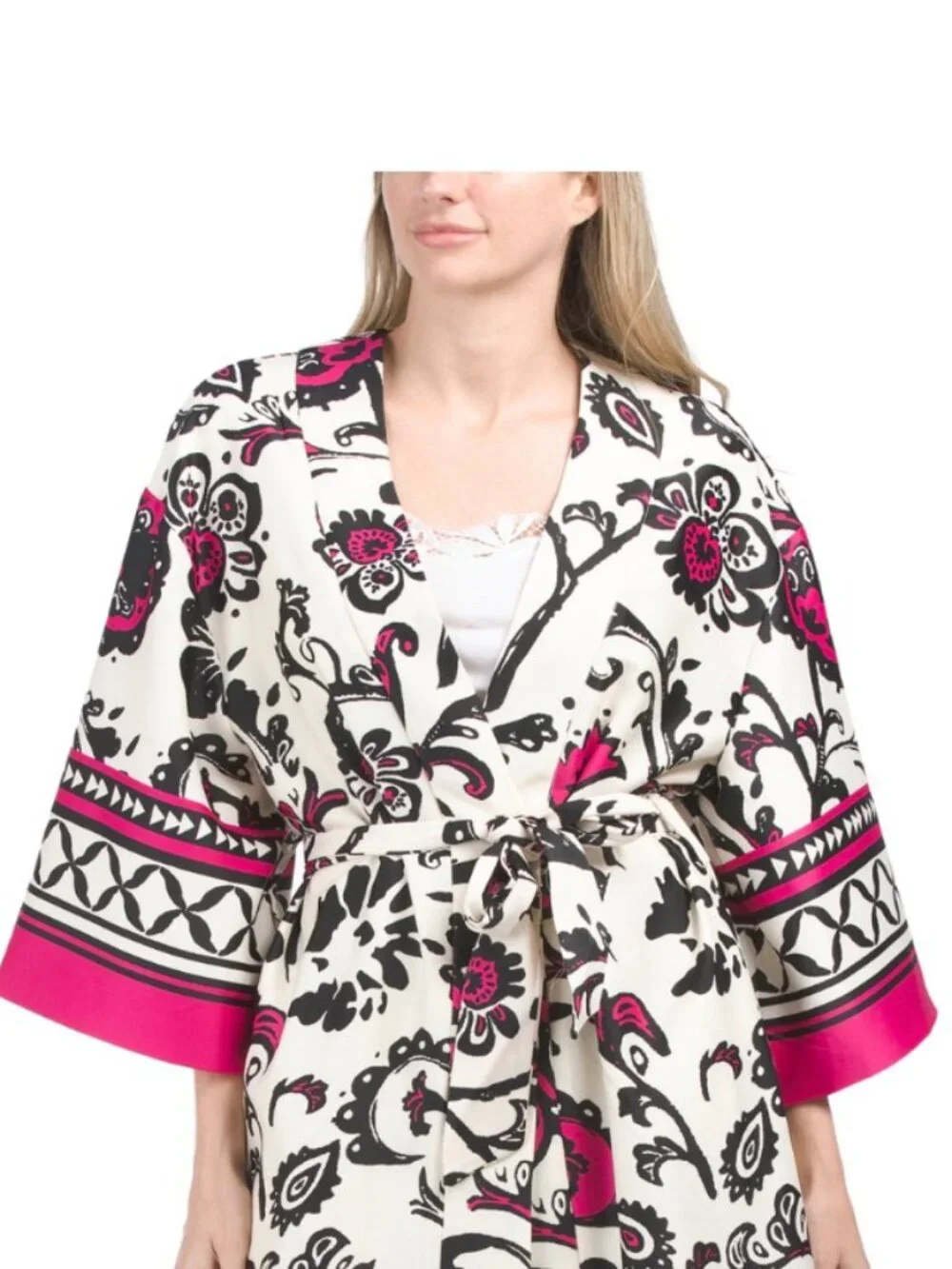 Eliane Rose | Intimates & Sleepwear | Eliane Rose Kimono Floral Printed ...